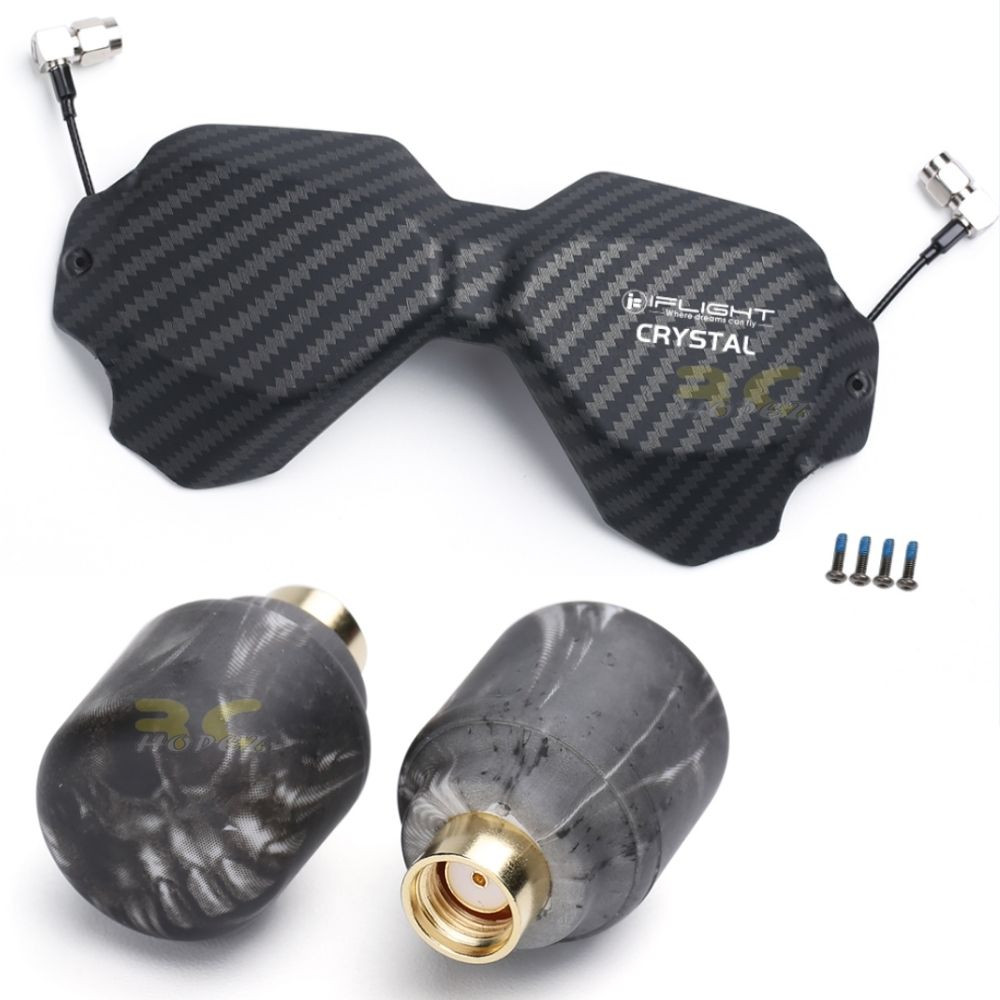 iFlight Crystal HD Carbon Fiber Patch and Black Mushroom 5.8GHz ...