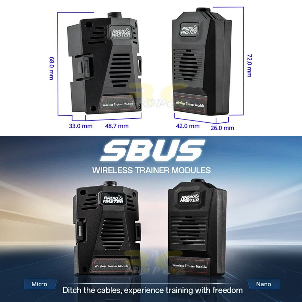 Radiomaster Sbus Wireless Trainer Micro Nano Modules For TX16S Boxer ...