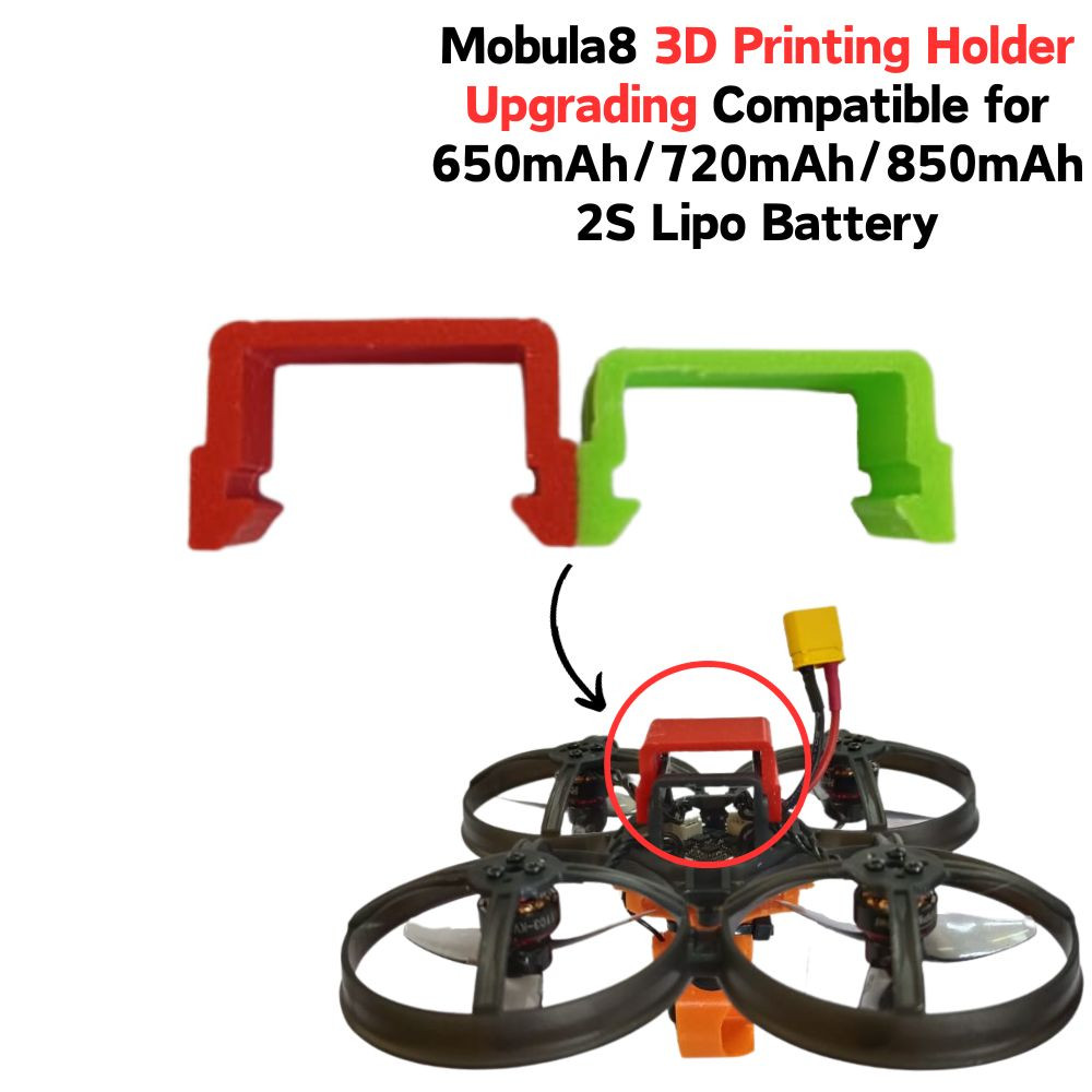 Mobula8 3D Printing Holder Upgrading Compatible for 650mAh/720mAh ...