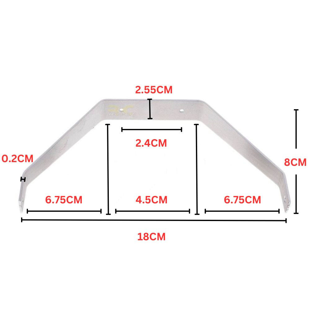 RC DIY Plane Aluminium Landing Gear For 15 Class RC Airplane Electric ...