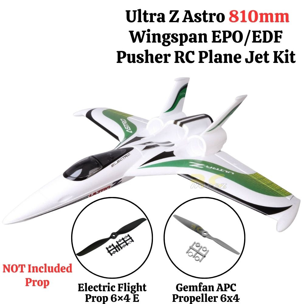 Pusher RC Plane Jet Kit Ultra Z Astro 810mm Wingspan EDF ZT003 – RC HOPEZ