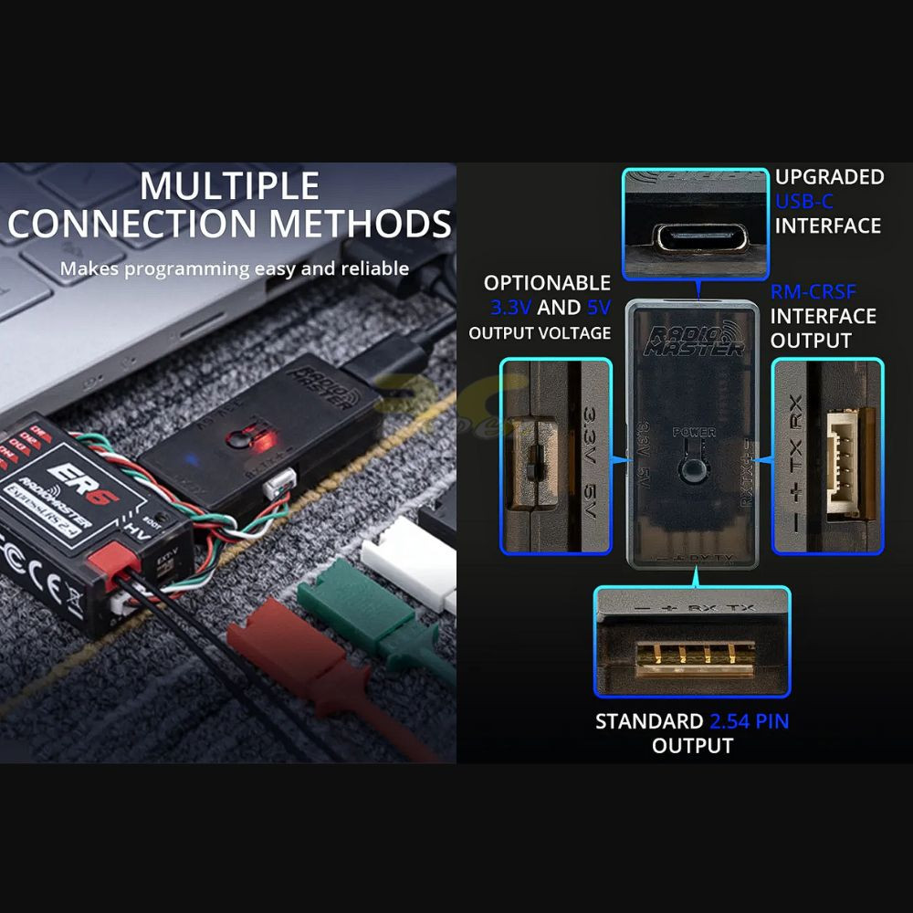 Radiomaster Expresslrs Usb Uart Firmware Flasher V2 Dongle For Update Expresslrs Receiver Tx0059