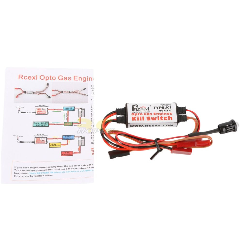 Rcexl Opto Gas Engine Kill Switch V2.0 GE3001 – RC HOPEZ