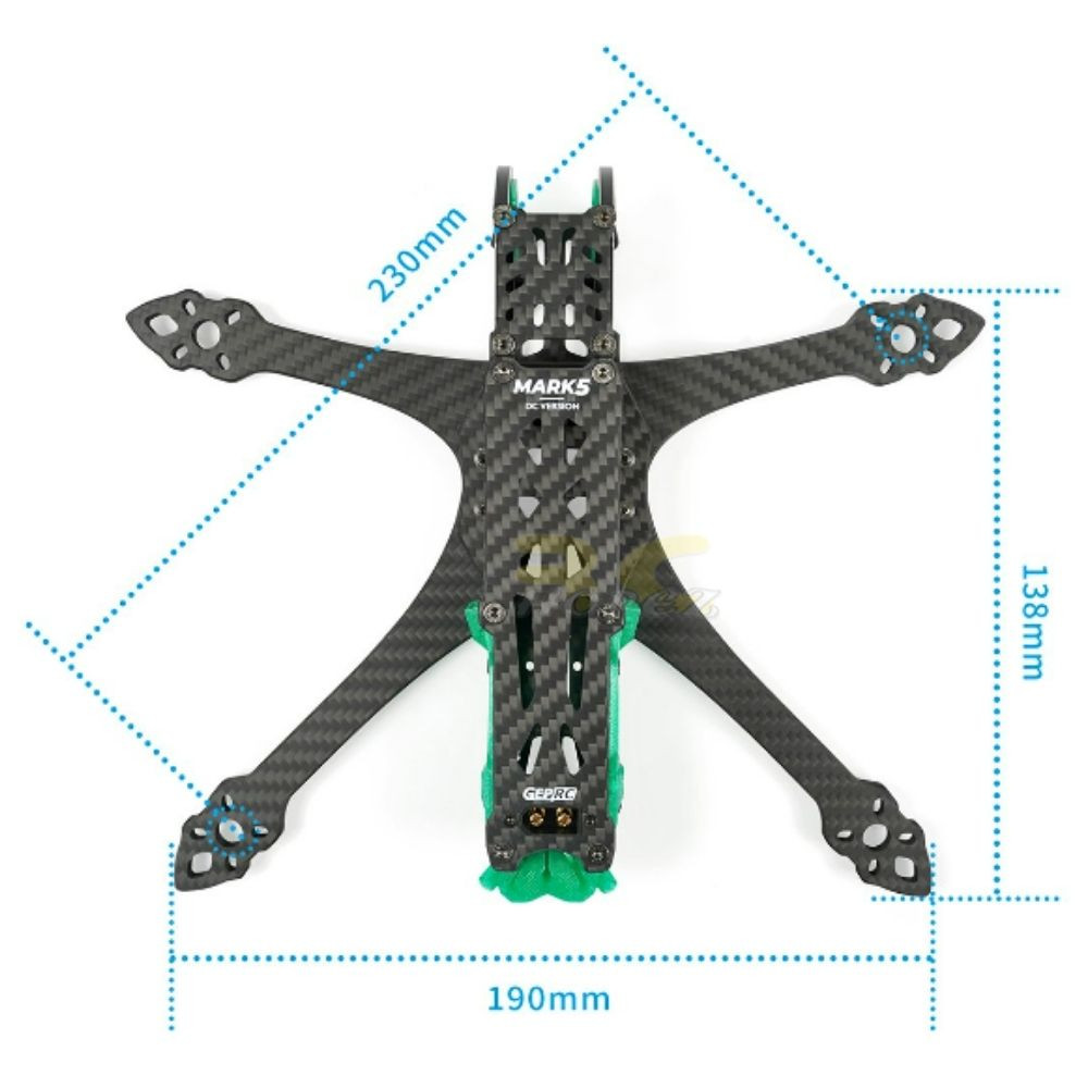 GEPRC GEP-MK5D O3 DeadCat 230mm Standard Edition 5 Inch DC Frame Kit ...