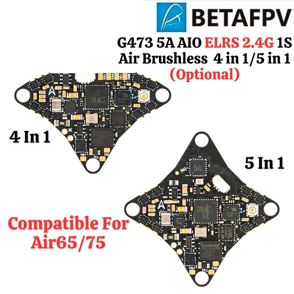 BetaFPV G473 5A AIO (26x26mm) 1S Air Brushless Flight Controller 25 ...