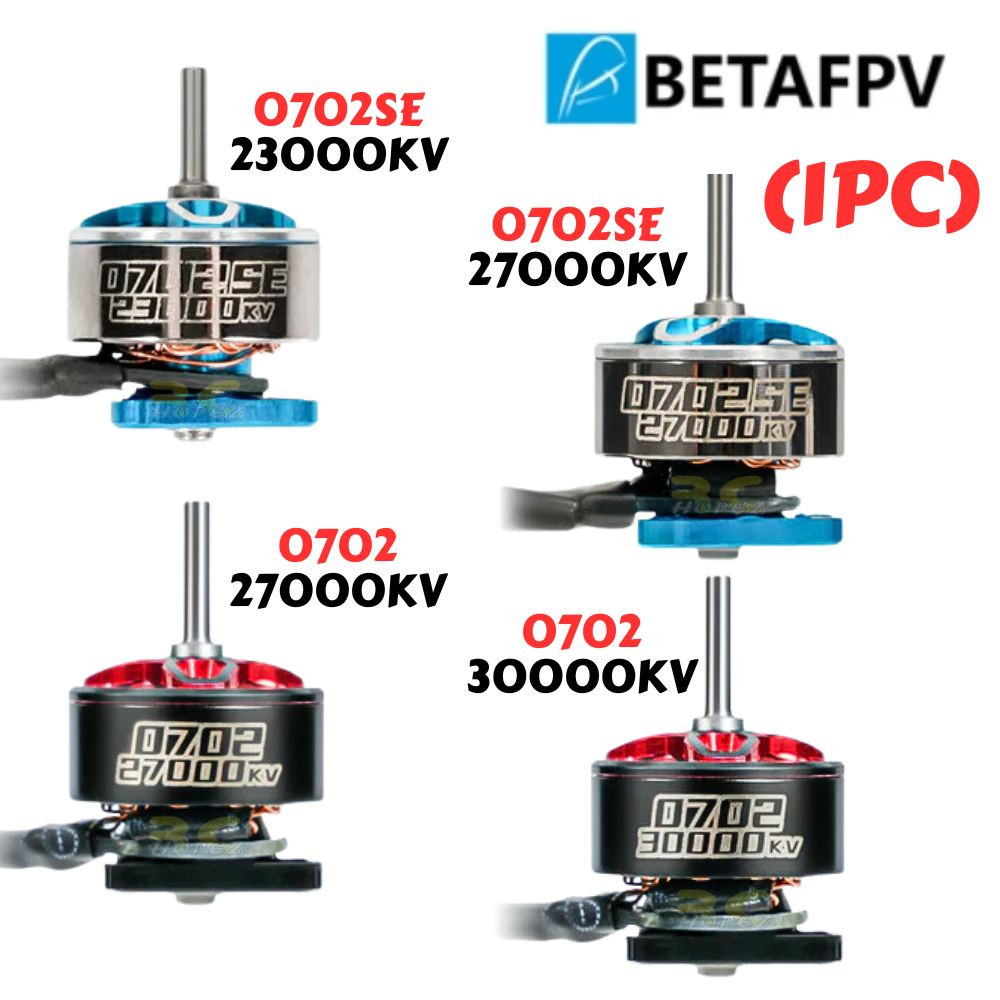 BetaFPV 0702/0702SE 23000KV/27000KV/30000KV (Option) 1S 1mm Shalf ...