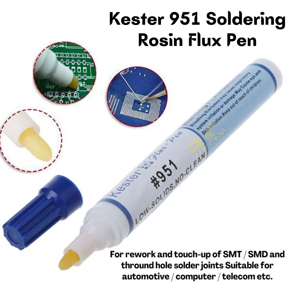 951 Kester YORK Portable Rosin Flux Pen for Automotive Computer Telecom ...