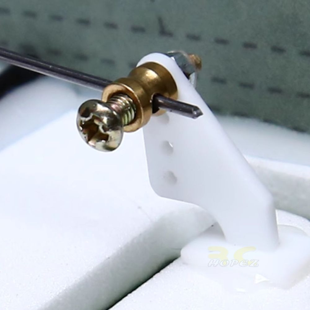 Nylon Control Horn and Clevis For RC Fixed Wing Airplane (5Set/Pack ...