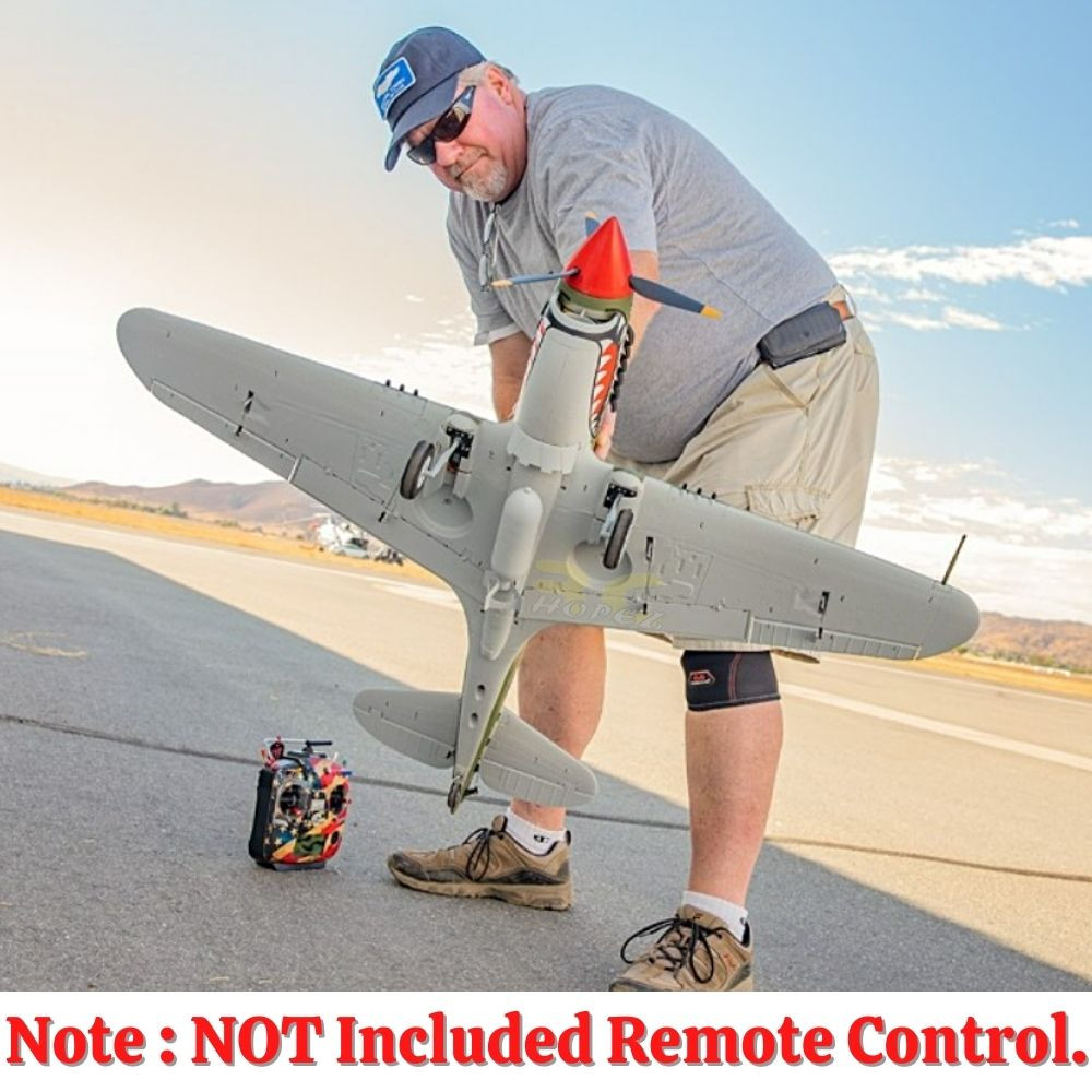 AF Model RC Warbird P-40 Warhawk 1100mm Wingspan Plane Green PNP AF-P40 ...