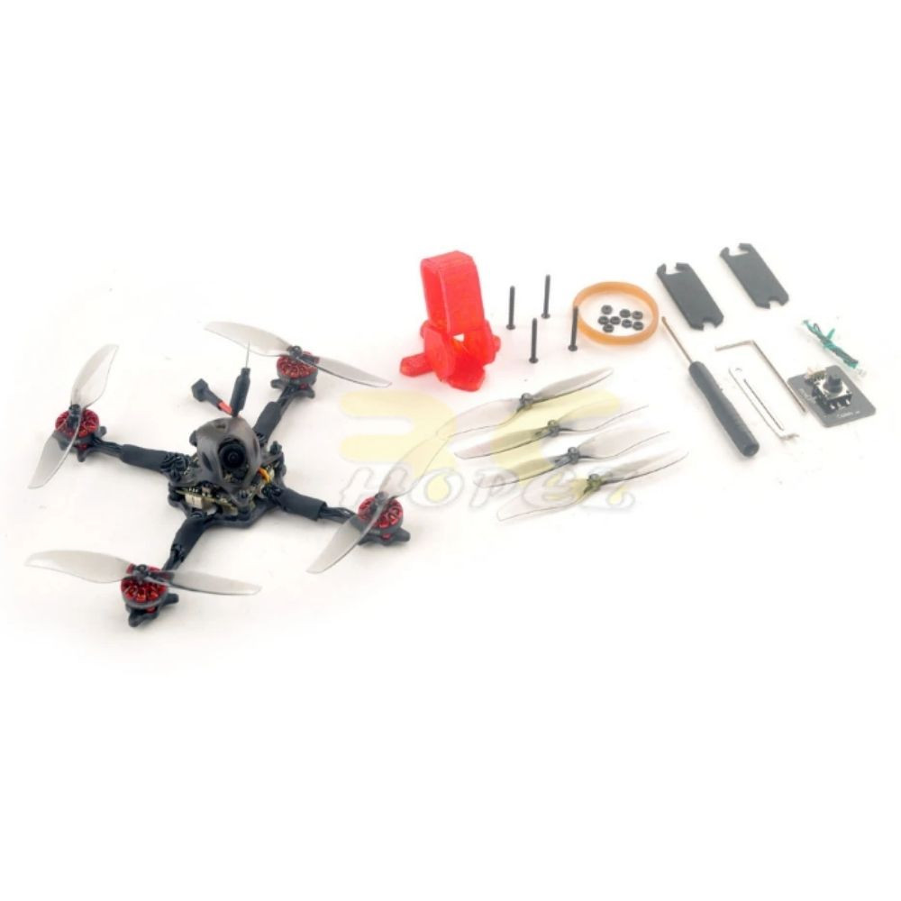 Happymodel Crux3 115mm 1S ELRS F4 2G4 AIO BNF w/Caddx ANT 1200tvl 3 ...