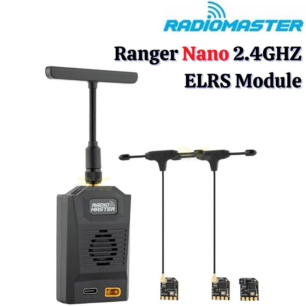 RadioMaster Ranger Nano 2.4GHZ ELRS Module for Radiomaster Zorro Remote ...