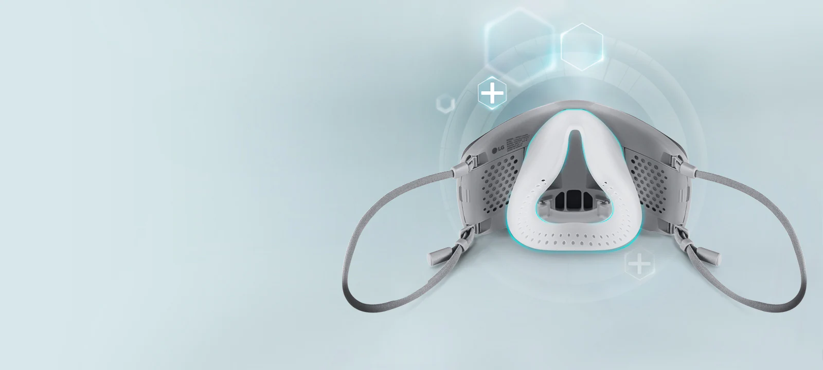 LG PuriCare Black Wearable Air Purifier Mask AP551ABFA | Bluetooth ...