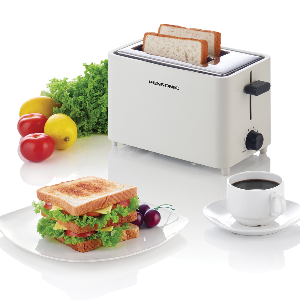 PENSONIC 2-Slices Bread Toaster PT-929 | 750W Easy To Use - 1NOWmy ...