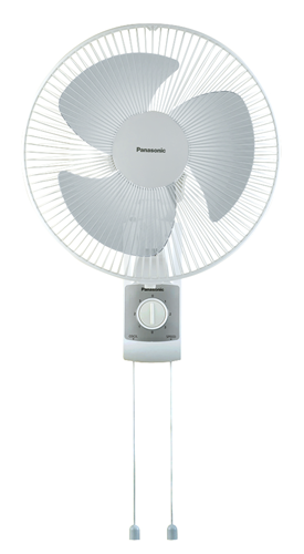 PANASONIC 16' Wall Fan F-MU408-WT | Durable Motor Thermal Safety Fuse ...
