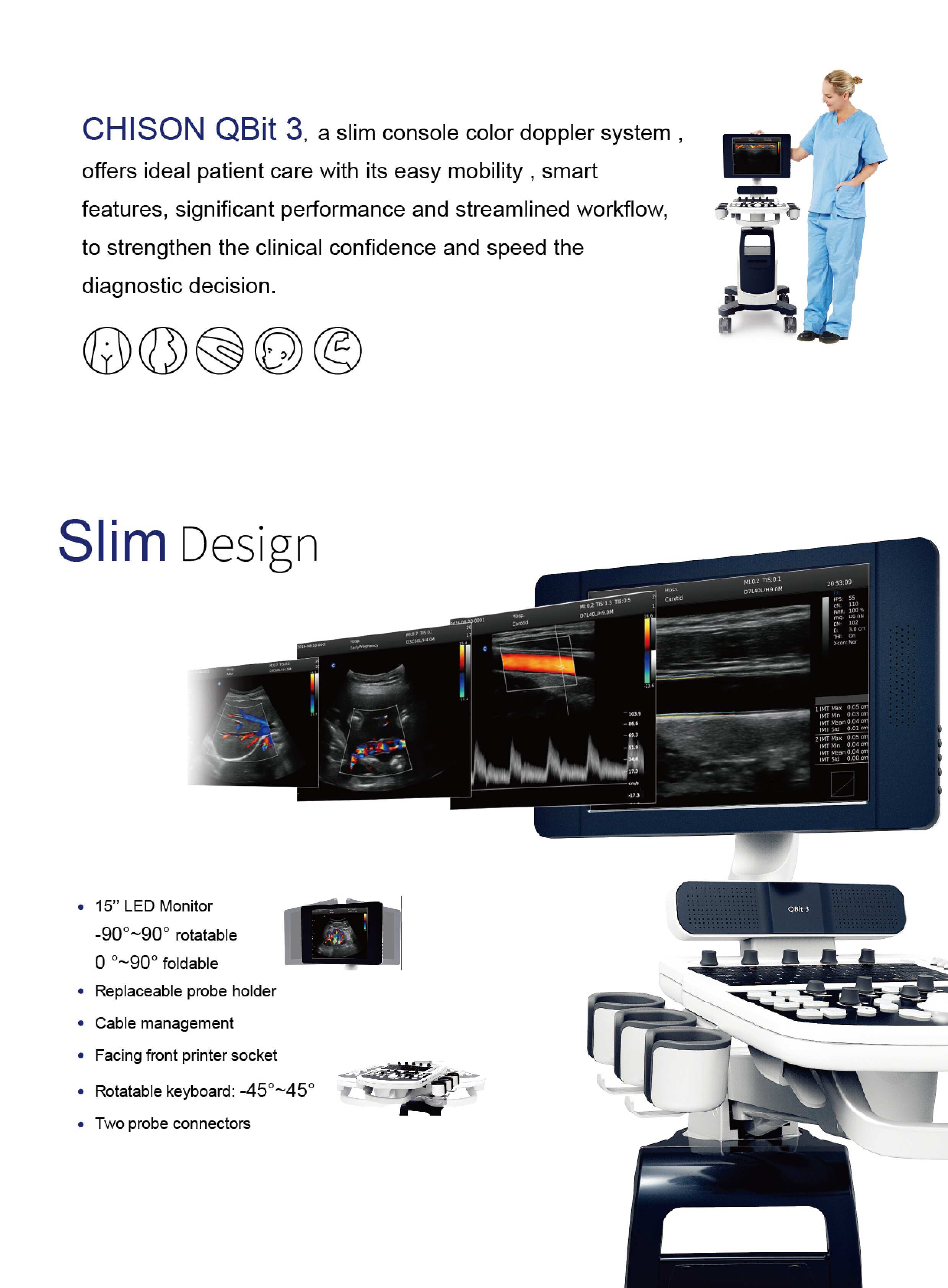 CHISON QBIT 3 ULTRASOUND – Ihbhealthcare.com