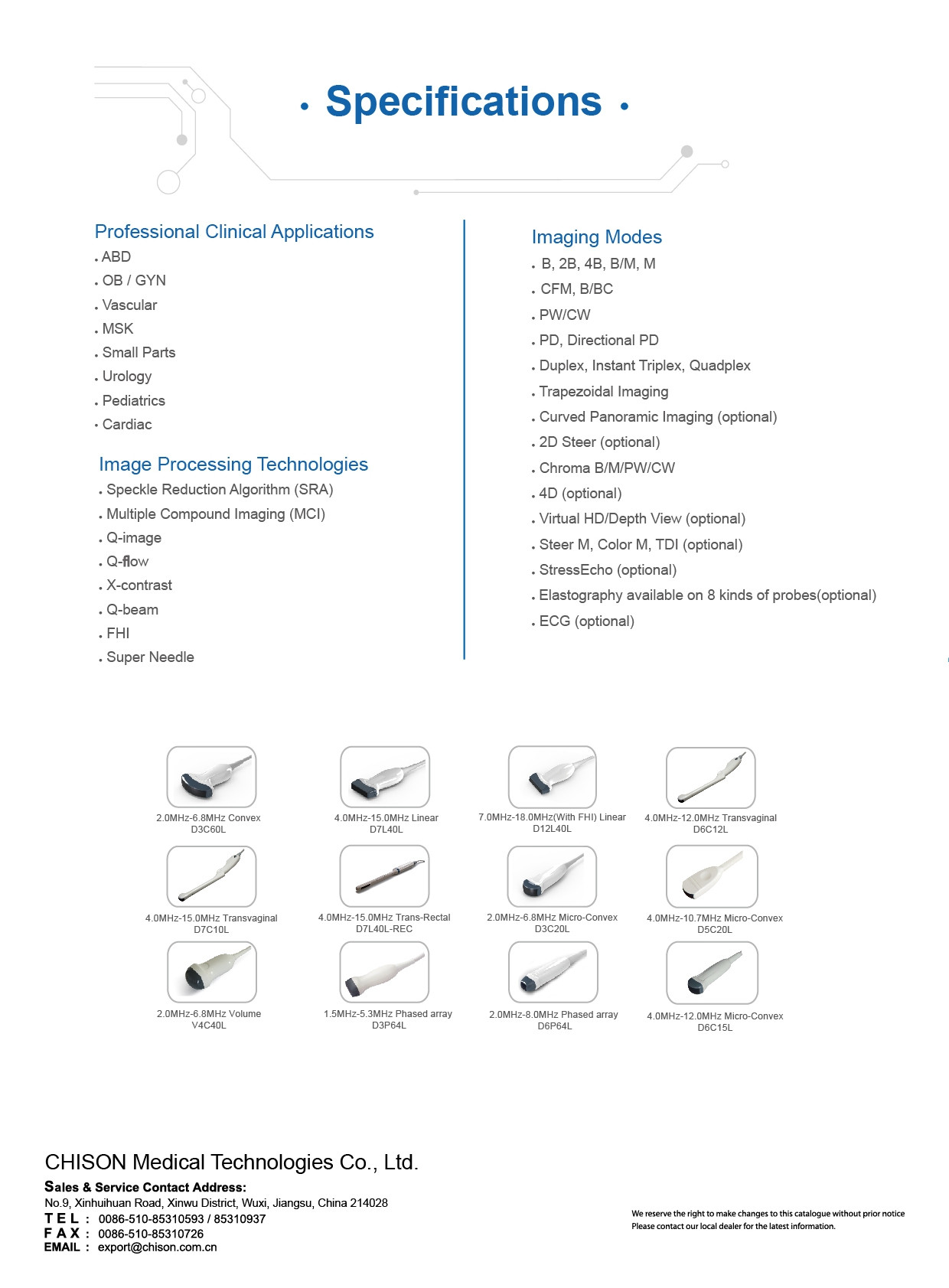CHISON QBIT 7 ULTRASOUND – Ihbhealthcare.com