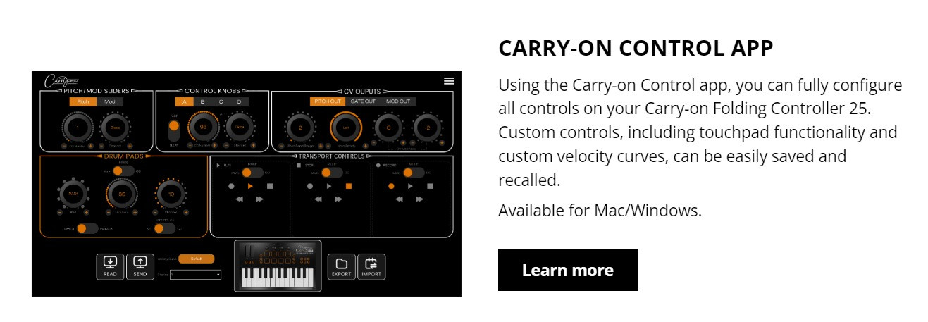 Carry-on Folding Controller 25 - Malaysia’s #1 Music Store for Musical ...