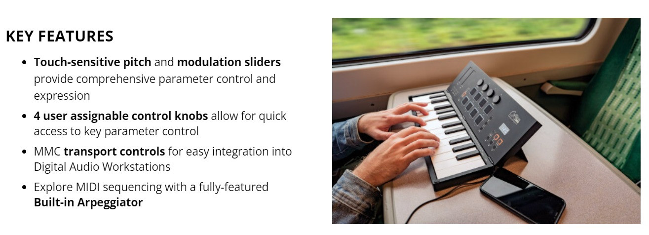 Carry-on Folding Controller 25 - Malaysia’s #1 Music Store for Musical ...