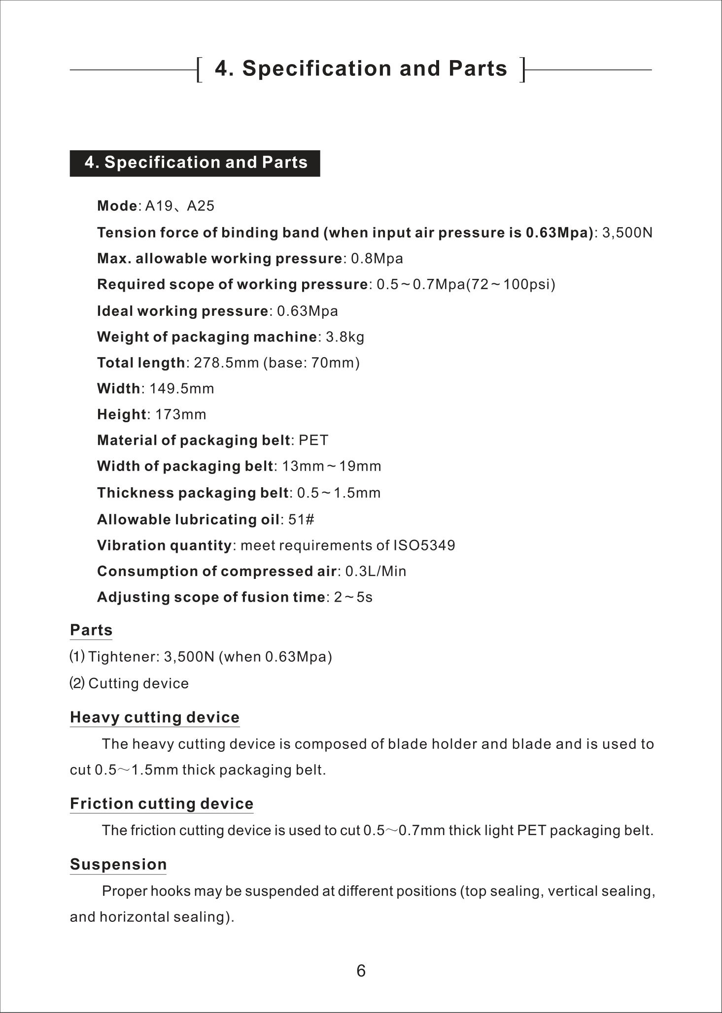 PP & PET Strapping Tool A19 A25 B19 B25 Hand-held Pneumatic Strapping Tools Plastic Pneumatic ...