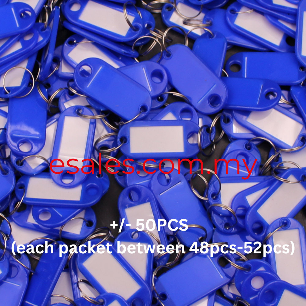 50pcs BS Key Label Keychain Key Label ID Name Room Address TEL Number ...