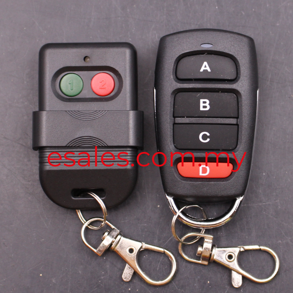 Auto Gate Remote Control SMRG401-K8A 315Mhz/330Mhz/433Mhz Clone and ...