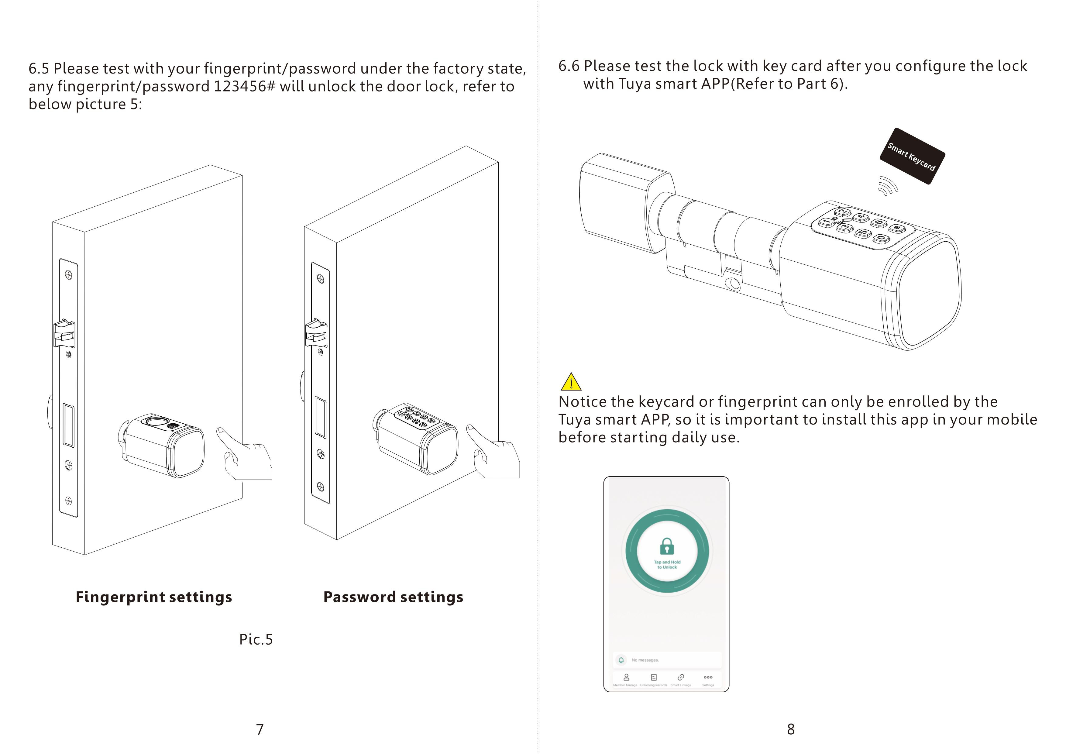 FH Smart Lock Catalog Tuya Smart Lock TT-Lock Smart Lock - Pepper Spray ...