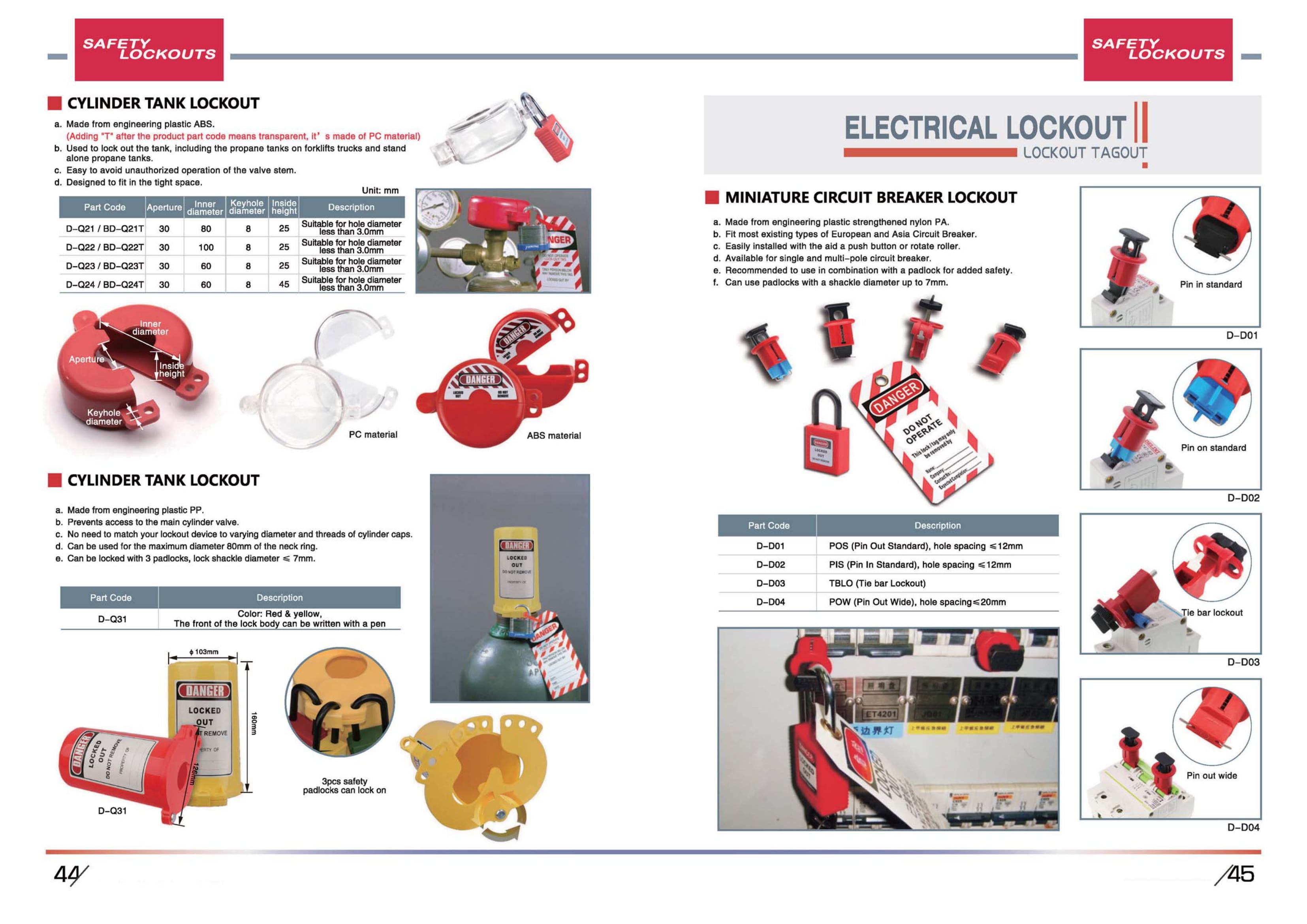LOTO Safety Lockout Key System KD, Keyed Differ System - Pepper Spray Malaysia- Personal Safety ...