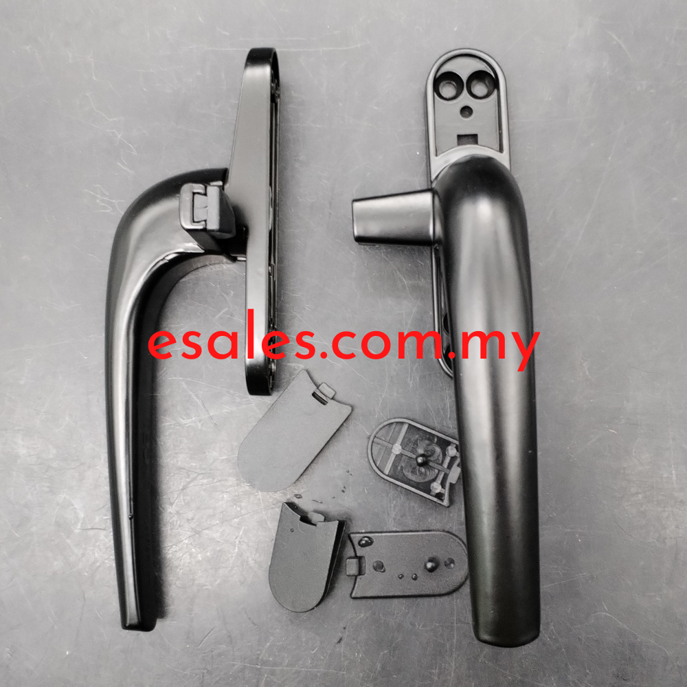 Teca 727R Black Casement Handle - Pepper Spray Malaysia- Personal ...