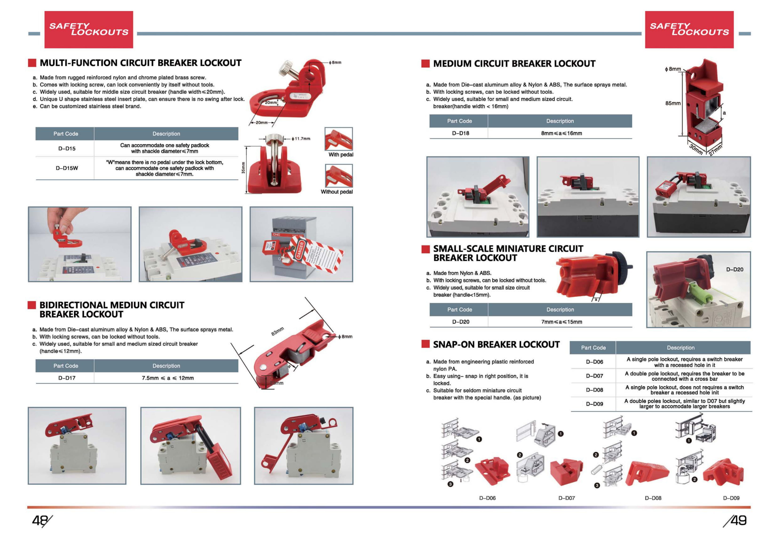 LOTO Safety Lockout Key System KD, Keyed Differ System - Pepper Spray ...