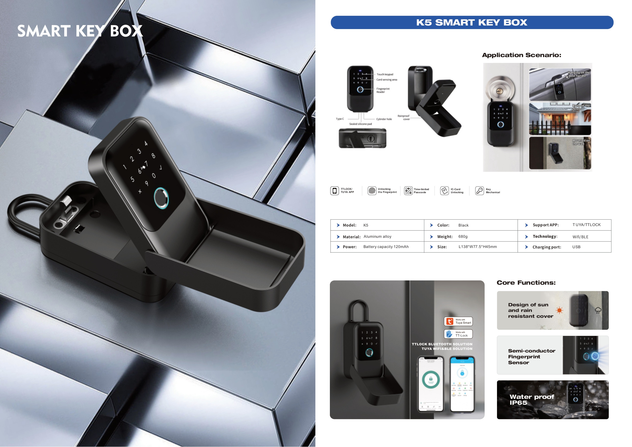 FH Smart Lock Catalog Tuya Smart Lock TT-Lock Smart Lock - Pepper Spray ...