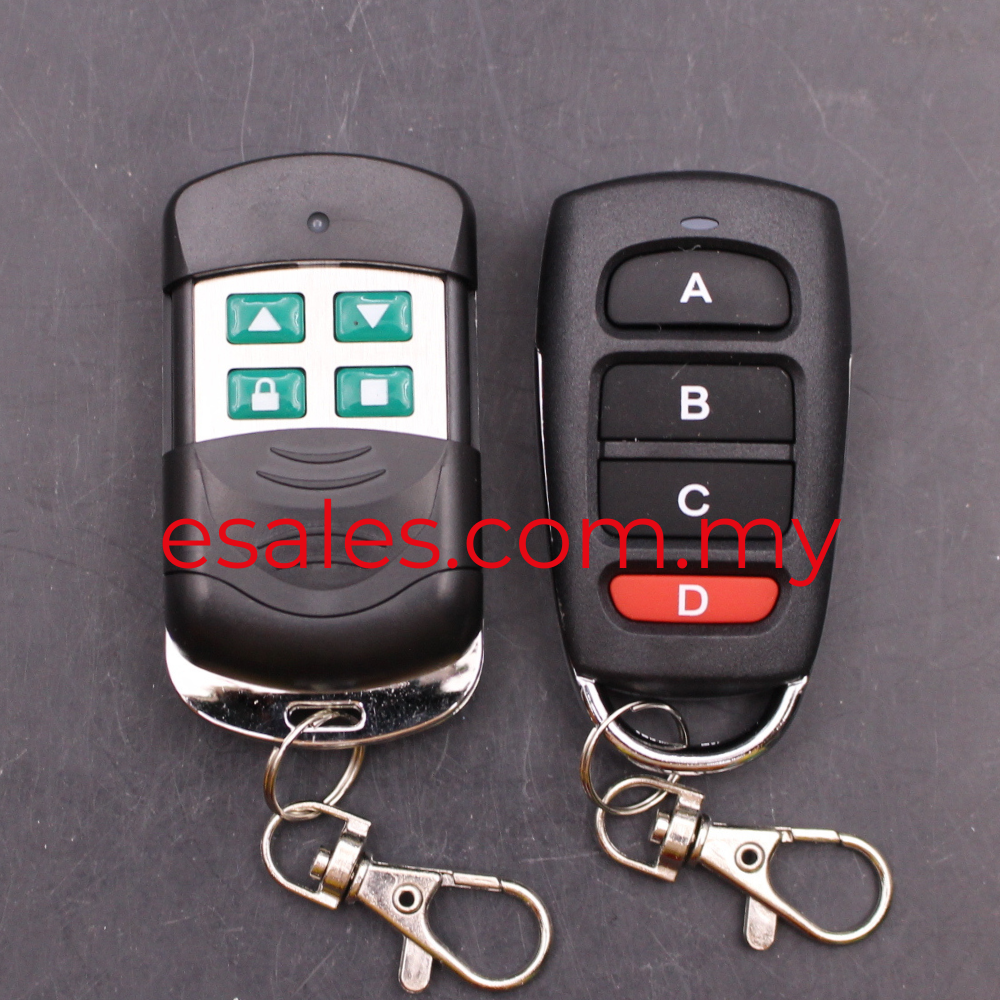 Auto Gate Remote Control SMRG401-K8A 315Mhz/330Mhz/433Mhz Clone and ...
