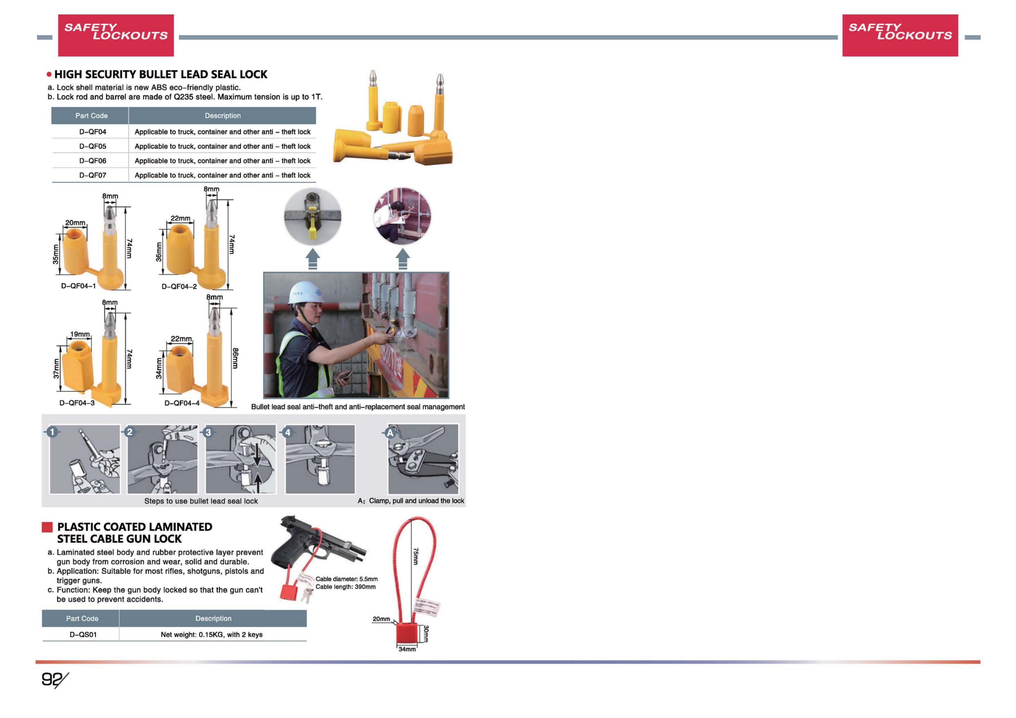 LOTO Safety Lockout Padlock A01 Corrosion Resistant Aluminum Padlock - Pepper Spray Malaysia ...