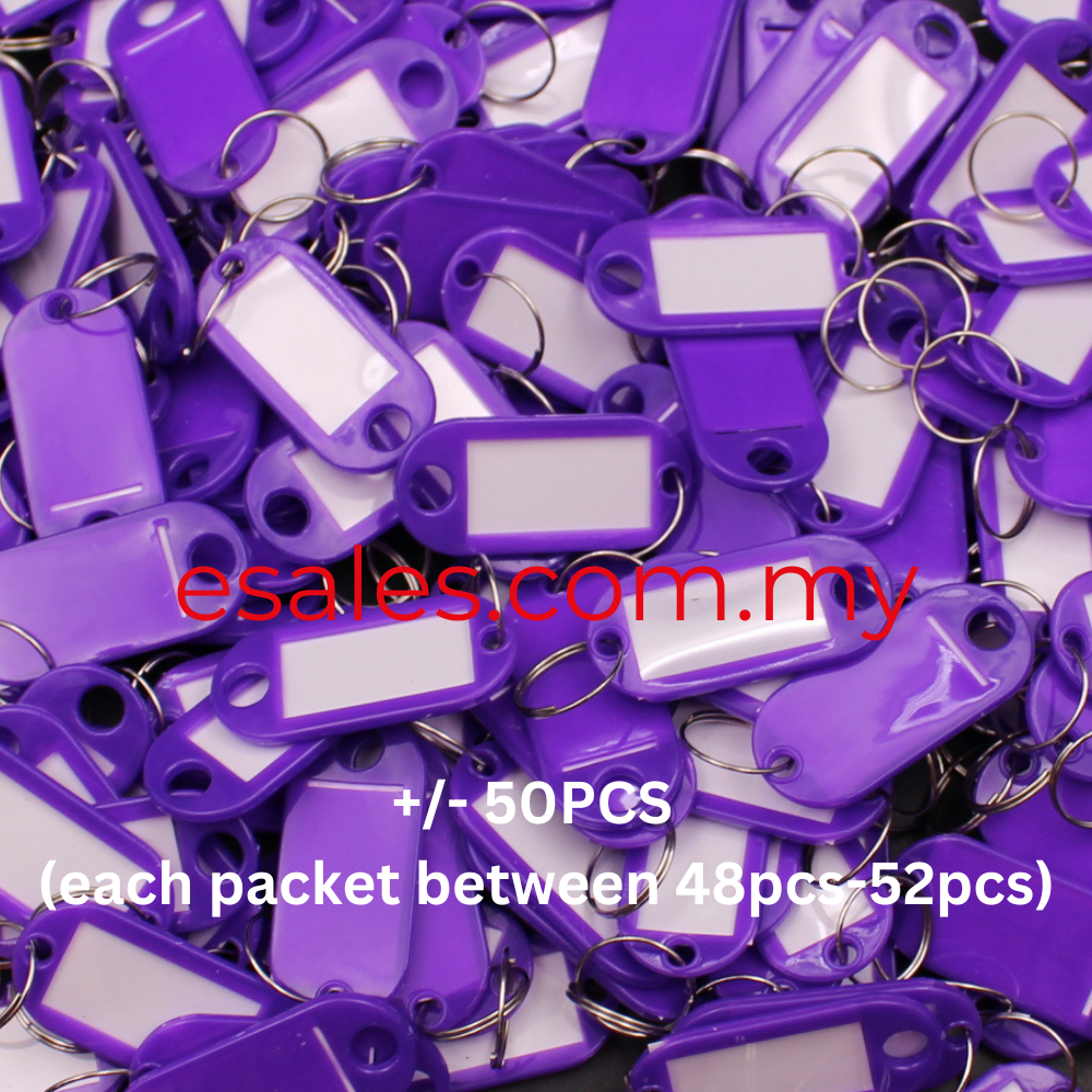 50pcs BS Key Label Keychain Key Label ID Name Room Address TEL Number ...