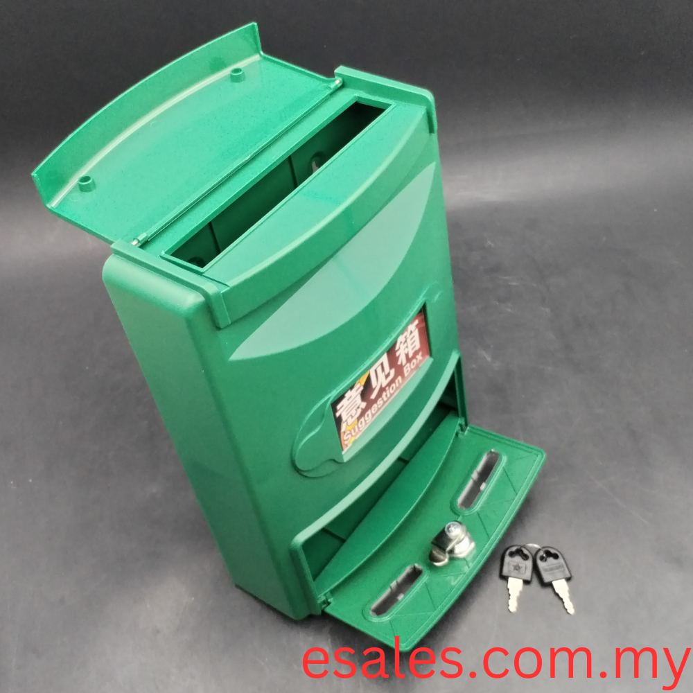 KEJEA K-142 GREY Outdoor Water Proof Mailbox Complaint Box Letter Box ...