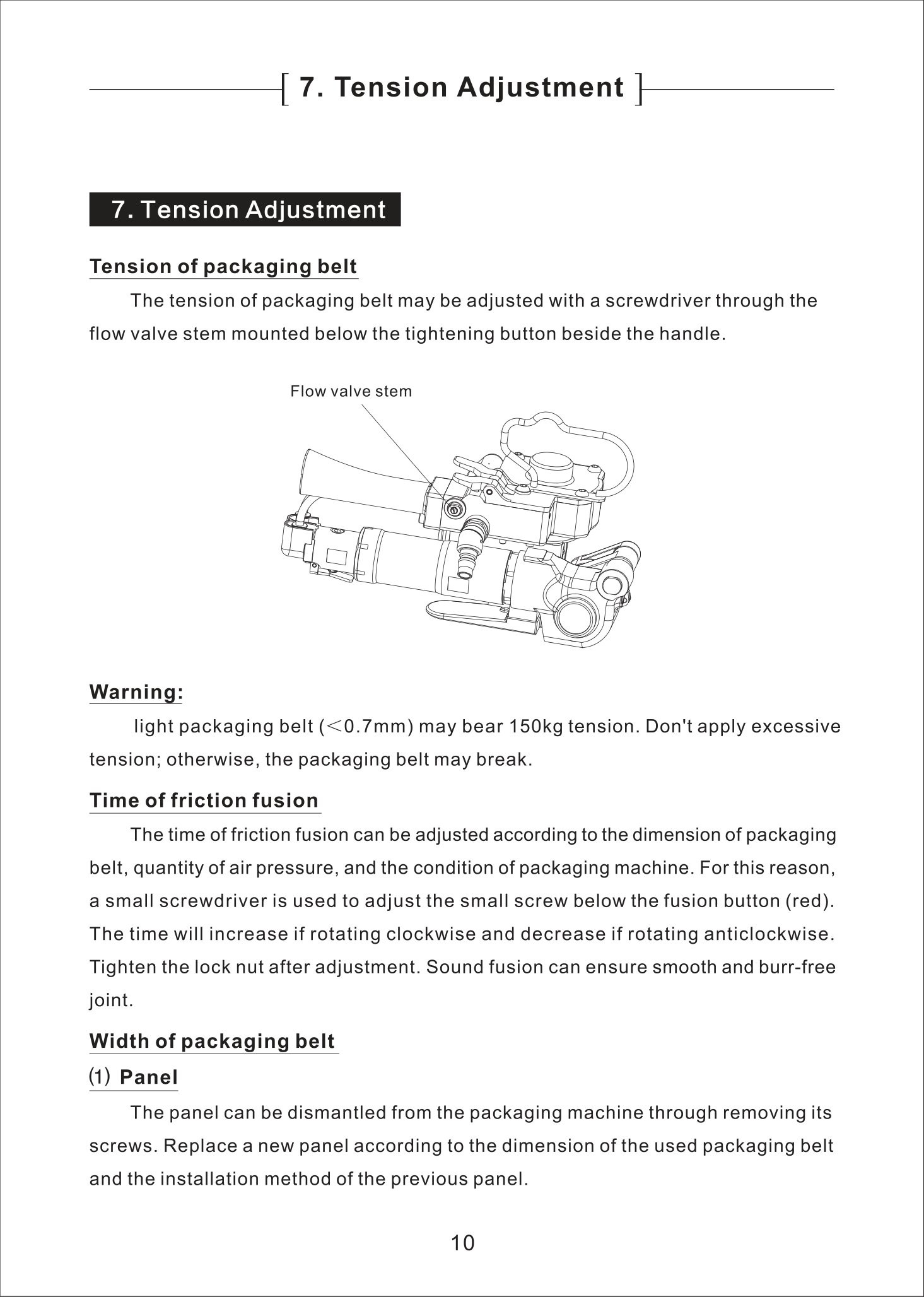 PP & PET Strapping Tool A19 A25 B19 B25 Hand-held Pneumatic Strapping Tools Plastic Pneumatic ...