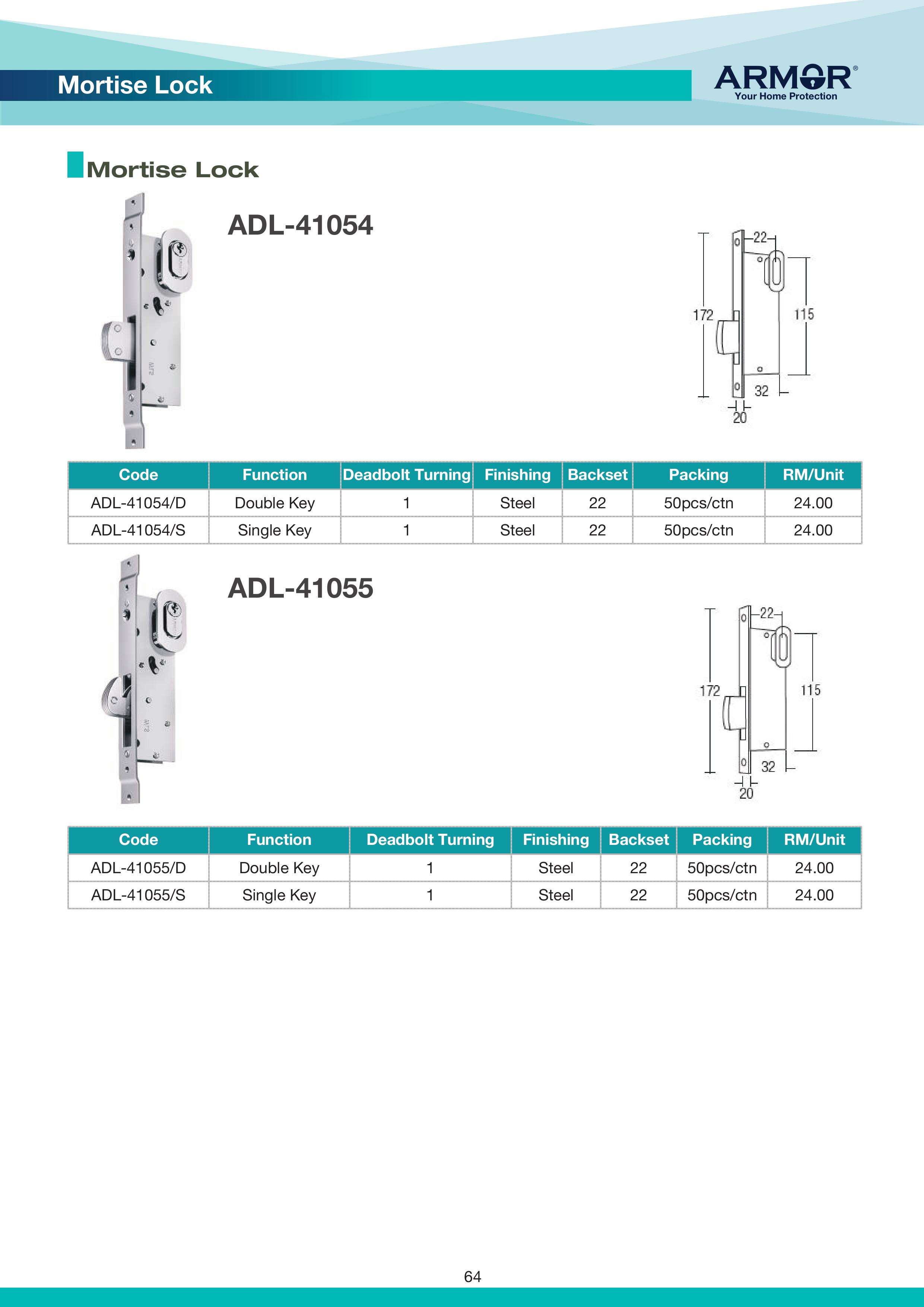 Armor AML-H1683/SS/VP Grill Hook Lock with Visual Pack - Pepper Spray ...