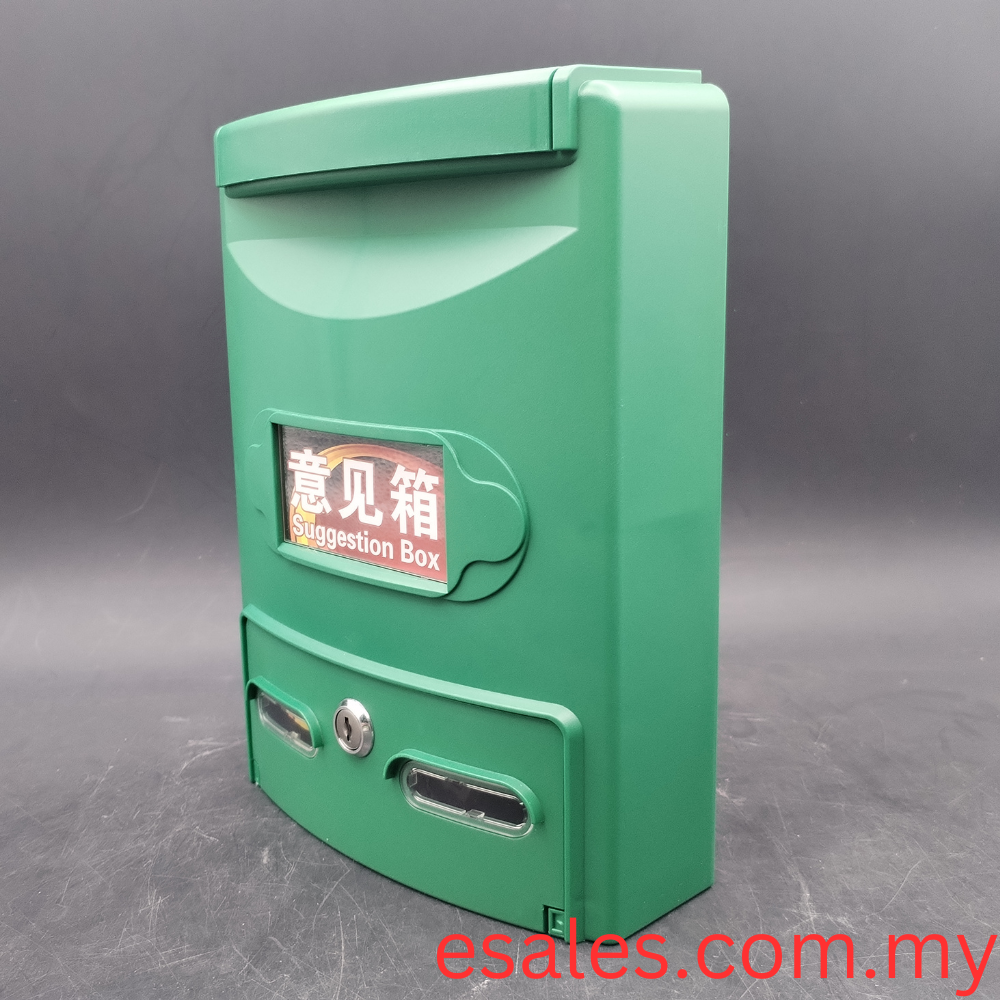 KEJEA K-142 GREY Outdoor Water Proof Mailbox Complaint Box Letter Box Donation Box Suggestion ...
