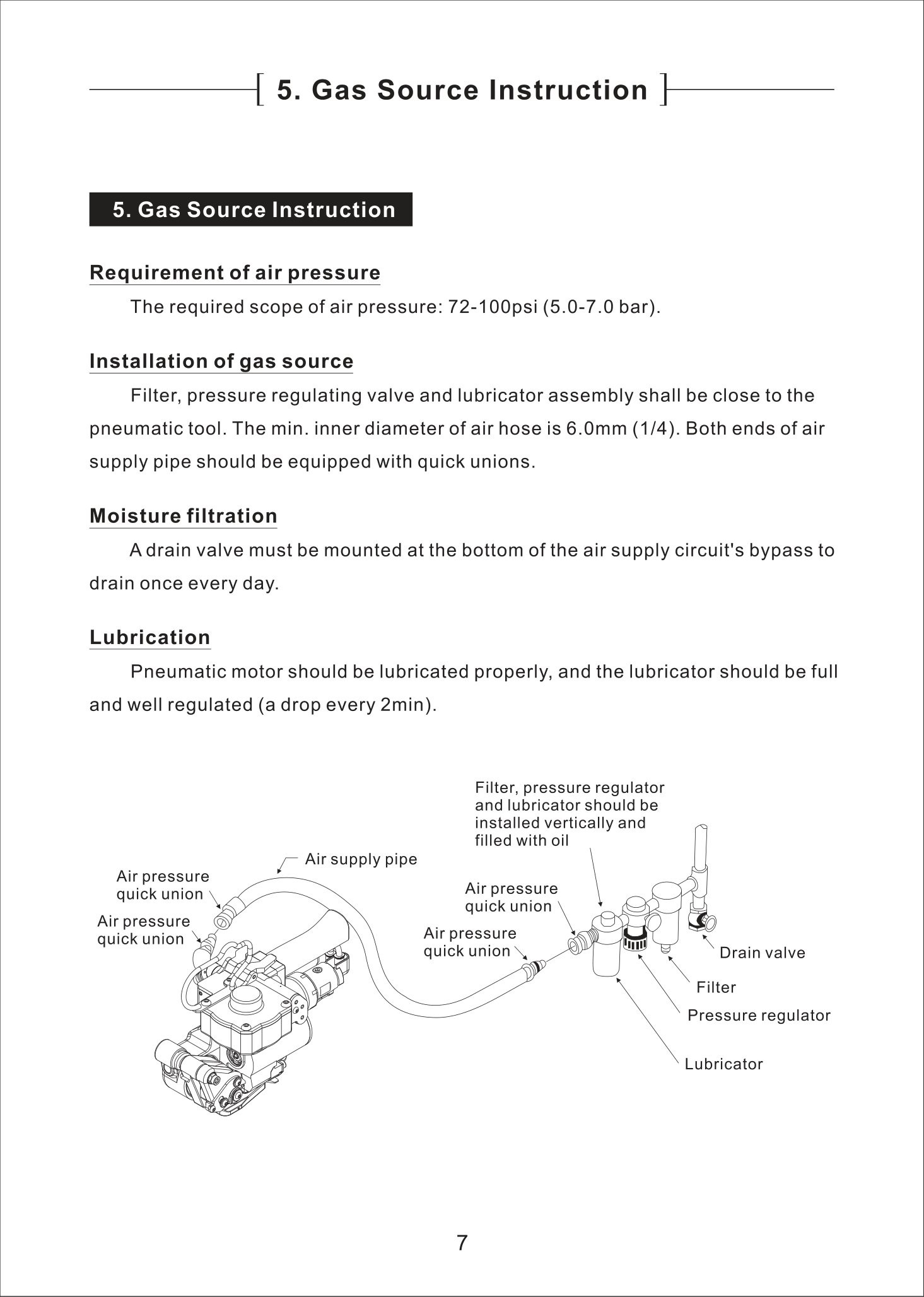 PP & PET Strapping Tool A19 A25 B19 B25 Hand-held Pneumatic Strapping Tools Plastic Pneumatic ...