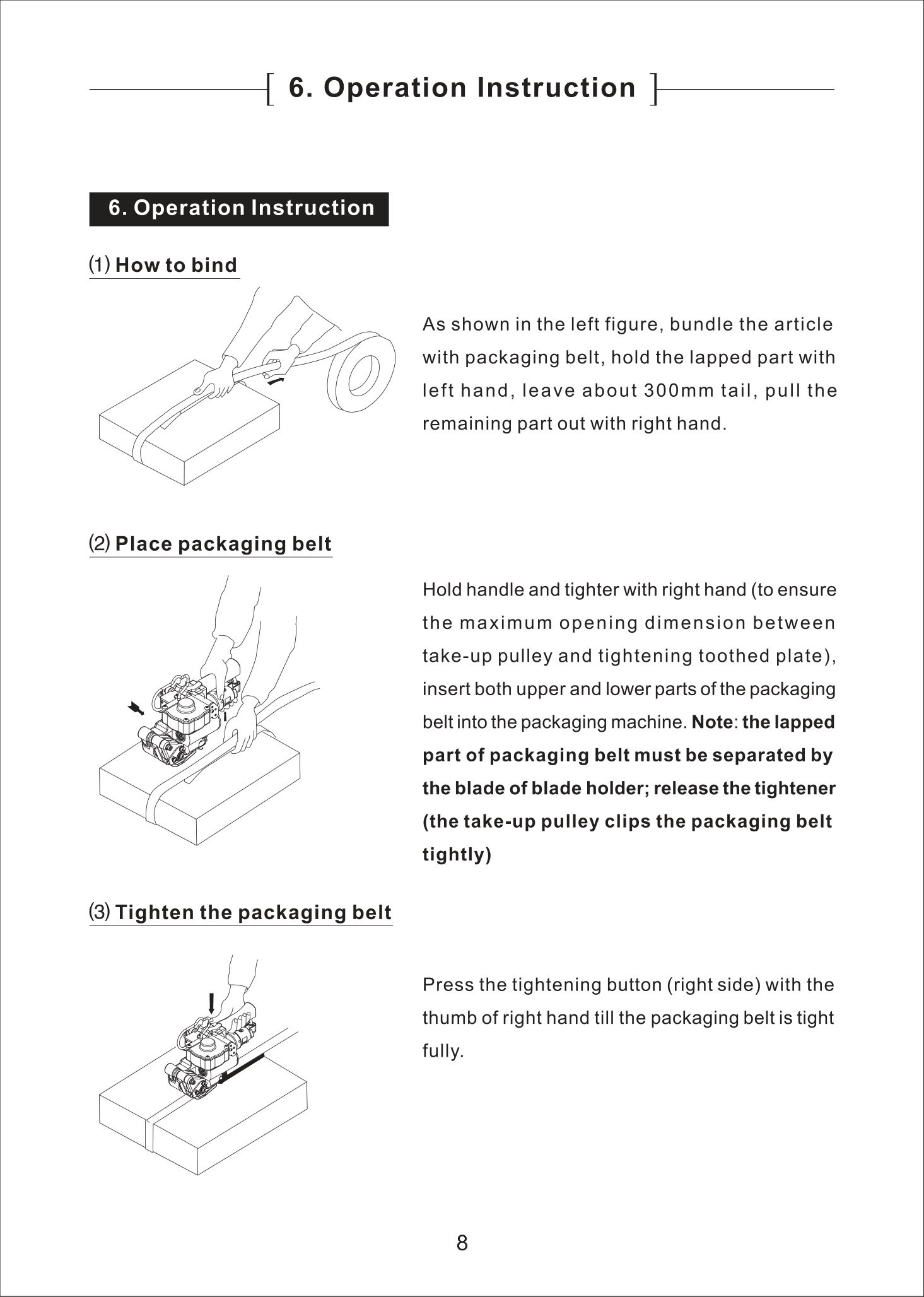 PP & PET Strapping Tool A19 A25 B19 B25 Hand-held Pneumatic Strapping Tools Plastic Pneumatic ...