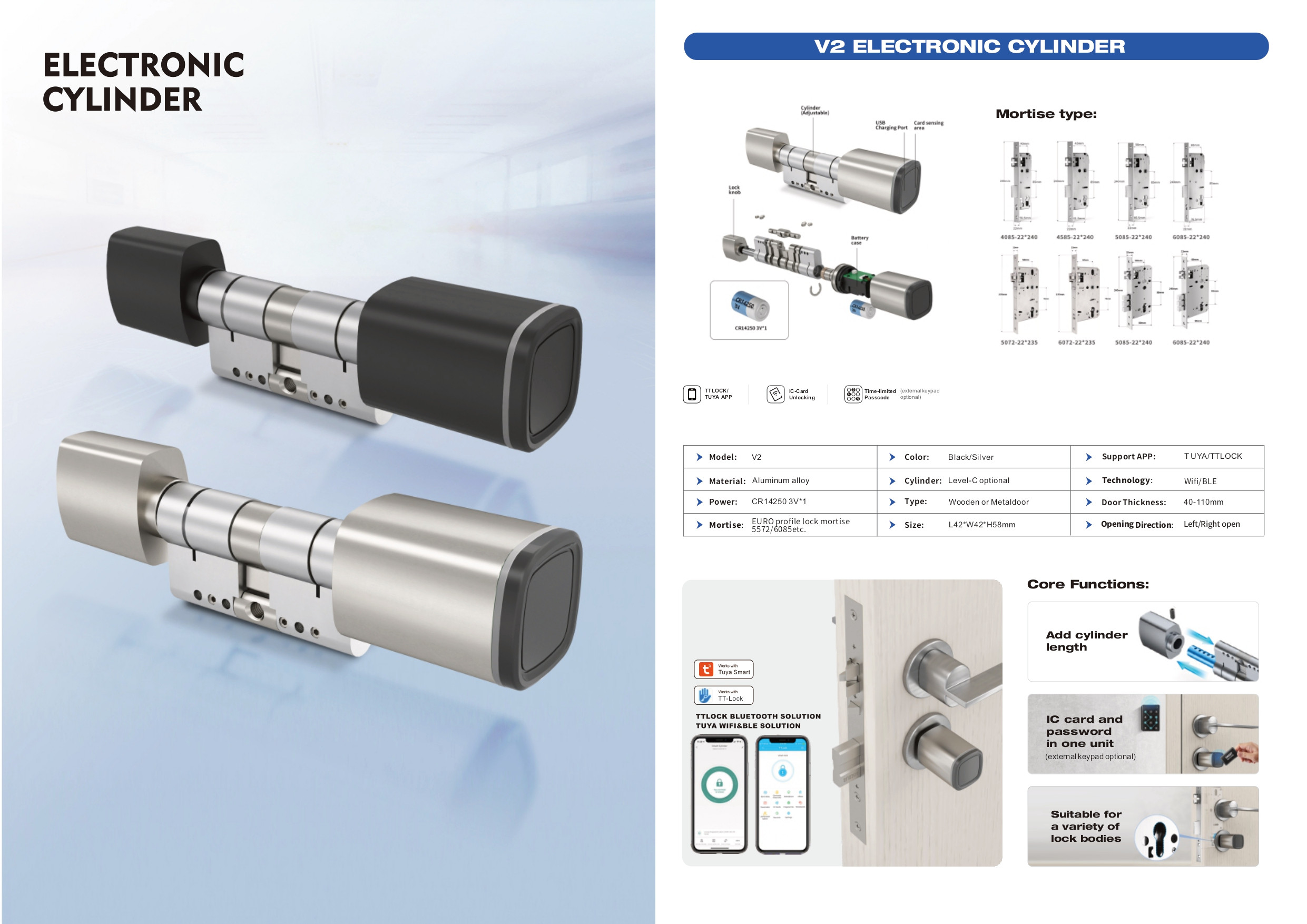 FH Smart Lock Catalog Tuya Smart Lock TT-Lock Smart Lock - Pepper Spray ...
