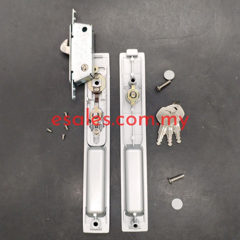 Teca J7- Black with 2 Sided Key Aluminium Door Lock - Pepper Spray ...