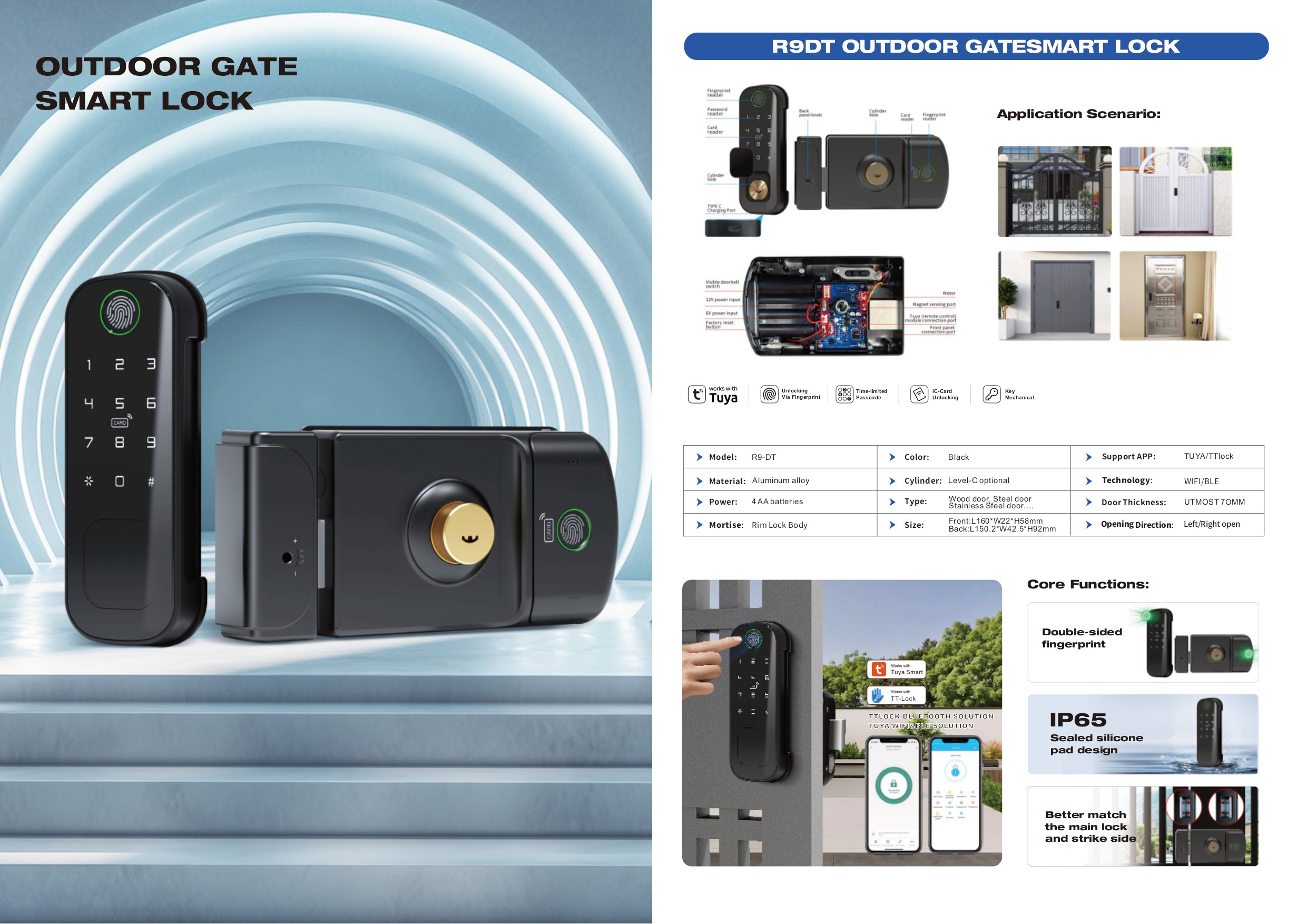 FH Smart Lock Catalog Tuya Smart Lock TT-Lock Smart Lock - Pepper Spray ...