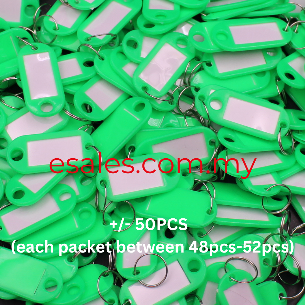 50pcs BS Key Label Keychain Key Label ID Name Room Address TEL Number ...
